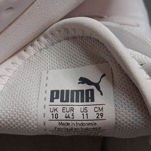 Puma | Shoes | Puma White Sneakers Sleek Minimalist Design | Poshmark